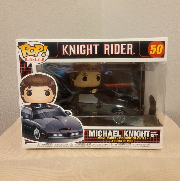 Funko | Toys | Funko Pop Rides Knight Rider Michael Knight Figure ...
